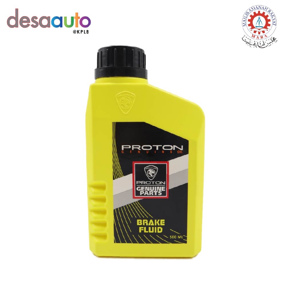 PROTON Genuine Oil - Brake Fluid DOT 3 (500 ml) | Shopee Malaysia