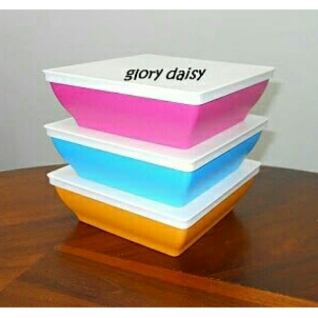 Tupperware - Zen Medium Square 960ml (1pc) | Shopee Malaysia