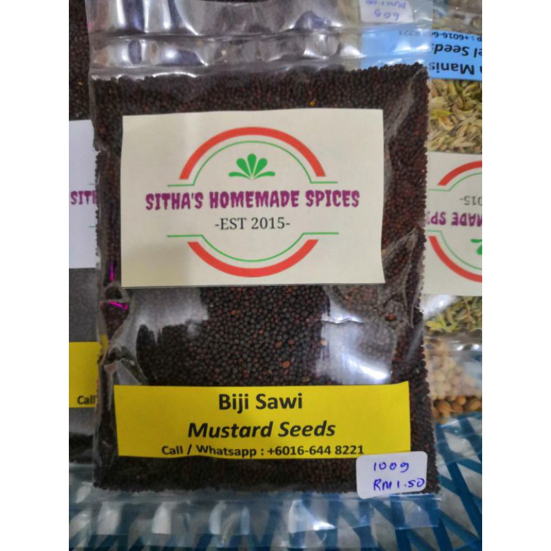 Biji Sawi / Mustard Seeds | Shopee Malaysia