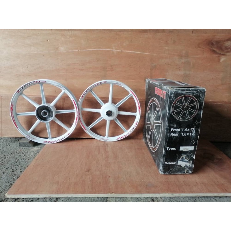 HONDA EX5 HIGH POWER CLASS1 CLASS-1 SPORT RIM 8leg 1.40X17(DRUM, F) 1 ...