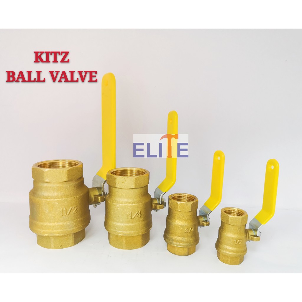 KITZ STAINLESS BALL VALVE #600 (MODEL :SZA) | Shopee Malaysia