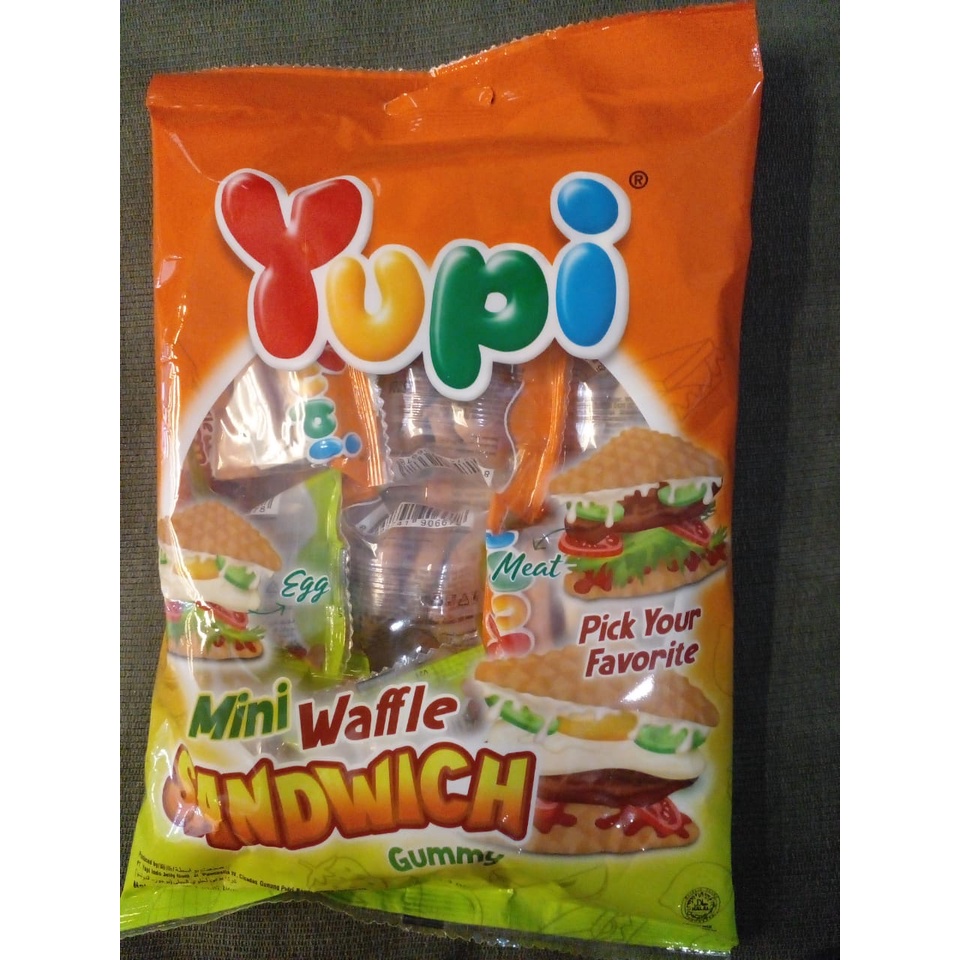 (HALAL) Yupi Mini Waffle Sandwich Gummy 96g /JAJAN LEGEND | OLDSCHOOL ...