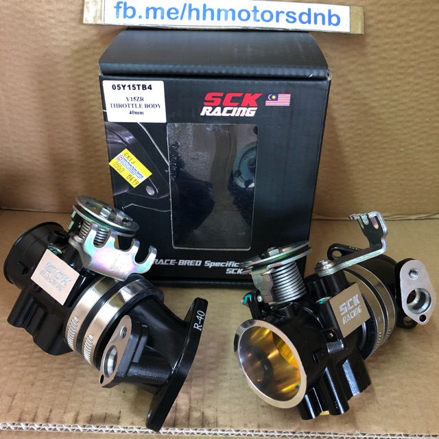 RS150 Y15ZR Racing Throttle Body 38MM 40MM SCK Racing | Shopee Malaysia