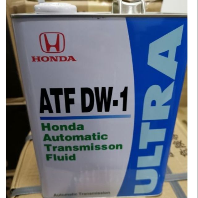 Original Honda automatic transmission fluid oil ATF DW-1 DW1 ULTRA ...
