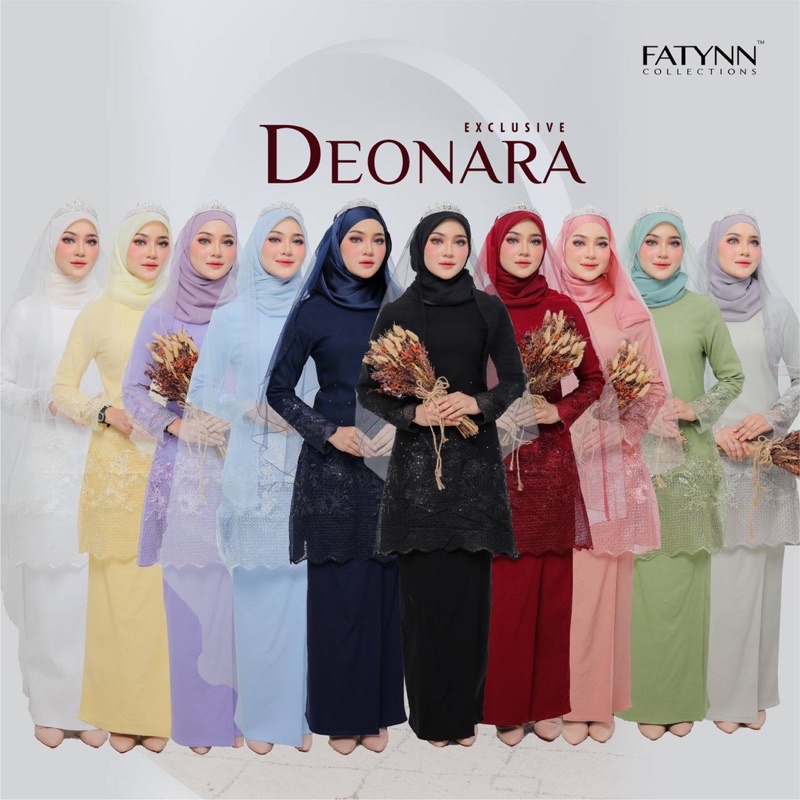 SET TUNANG/NIKAH/SANDING/RAYA - SET DEONARA EXCLUSIVE BY FATYNN ...