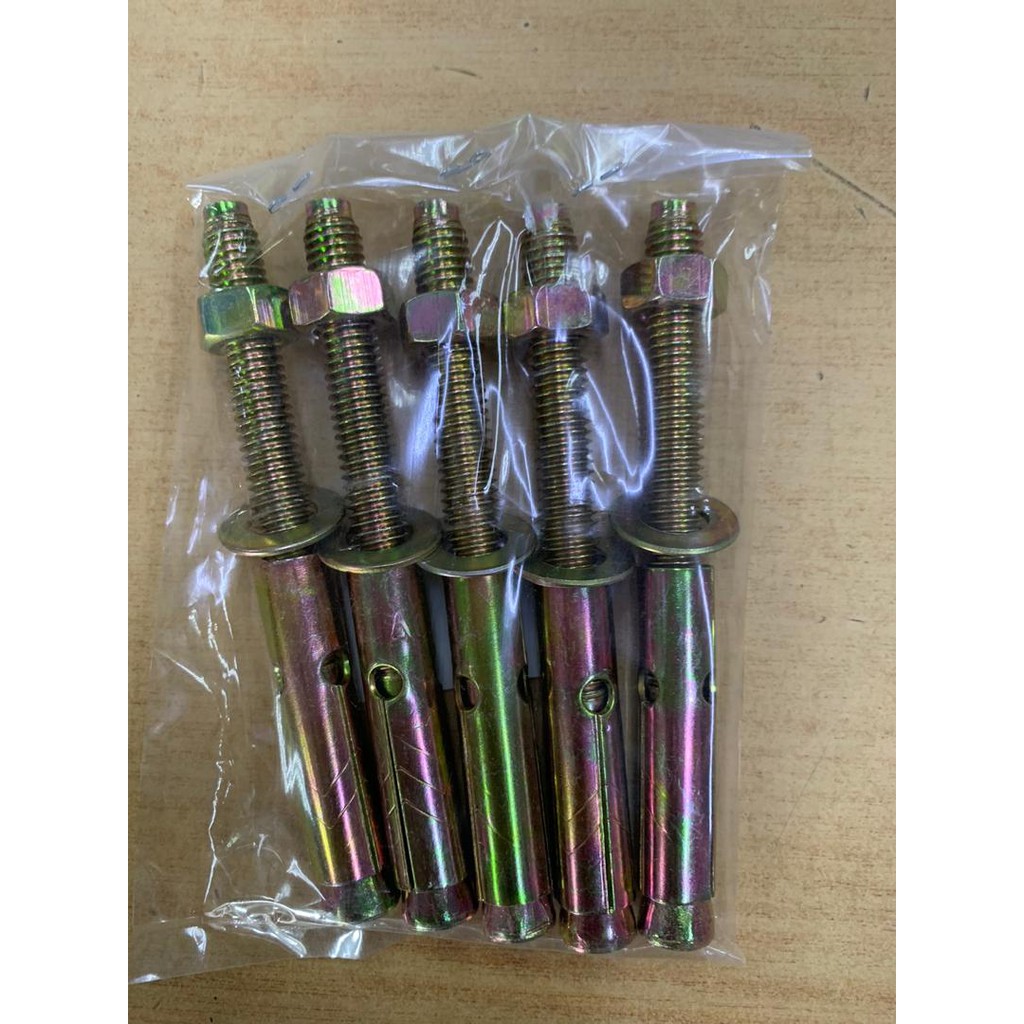 ACE Sleeve Anchor Metal Wall Plug 1/4" 5/16" 3/8" 1/2" 8mm 10mm 12mm ...