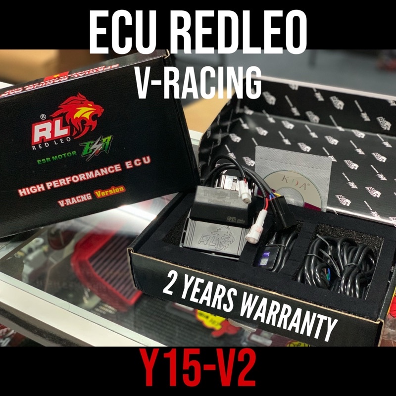 Ecu RedLeo Vracing Y15 V1 V2 RS150 SRL115 FI NVX V2 KEYLESS | Shopee ...