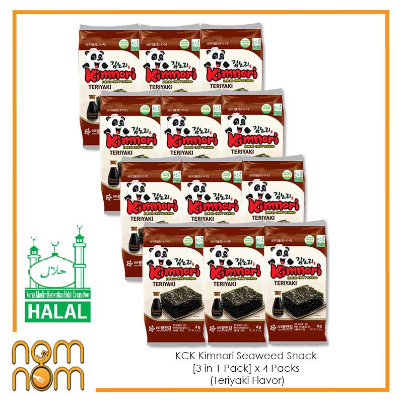 [HALAL] KCK, Kimme & Mr.KIM Seaweed Snack [3 in 1 Pack] x 4 Packs ...