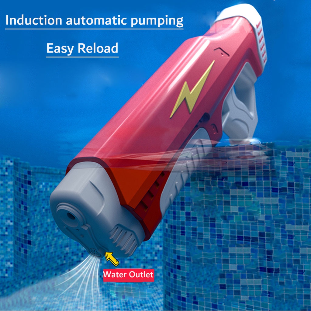 Automatic water-absorbing electric water gun high-pressure powerful ...