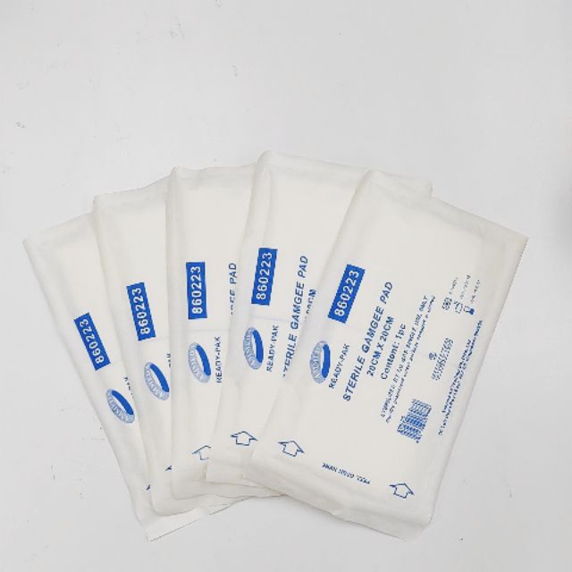 Sterile Gamgee Pad 20cm*20cm 5's | Shopee Malaysia
