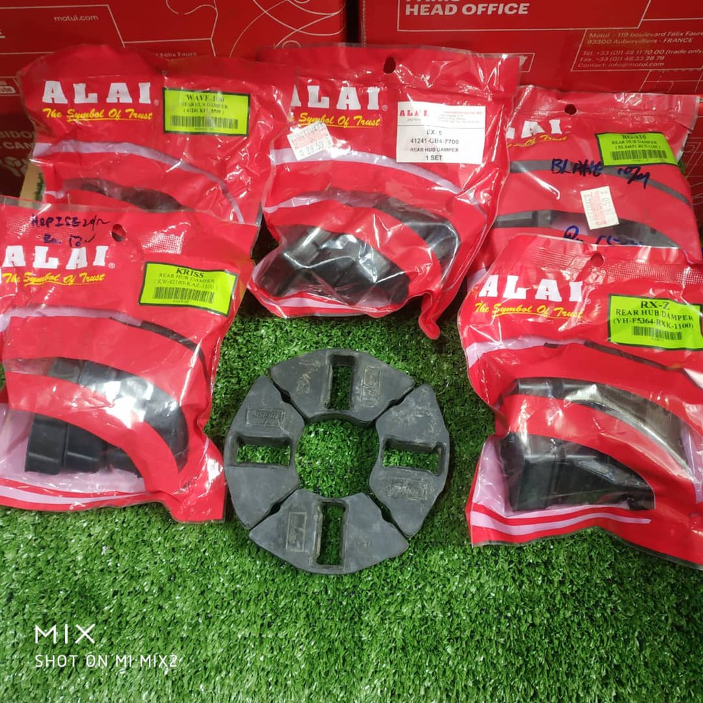Hub Rubber/ Hub Getah ALAI EX5 HIGH POWER/ FUTURE-125/ SUZUKI RG ...