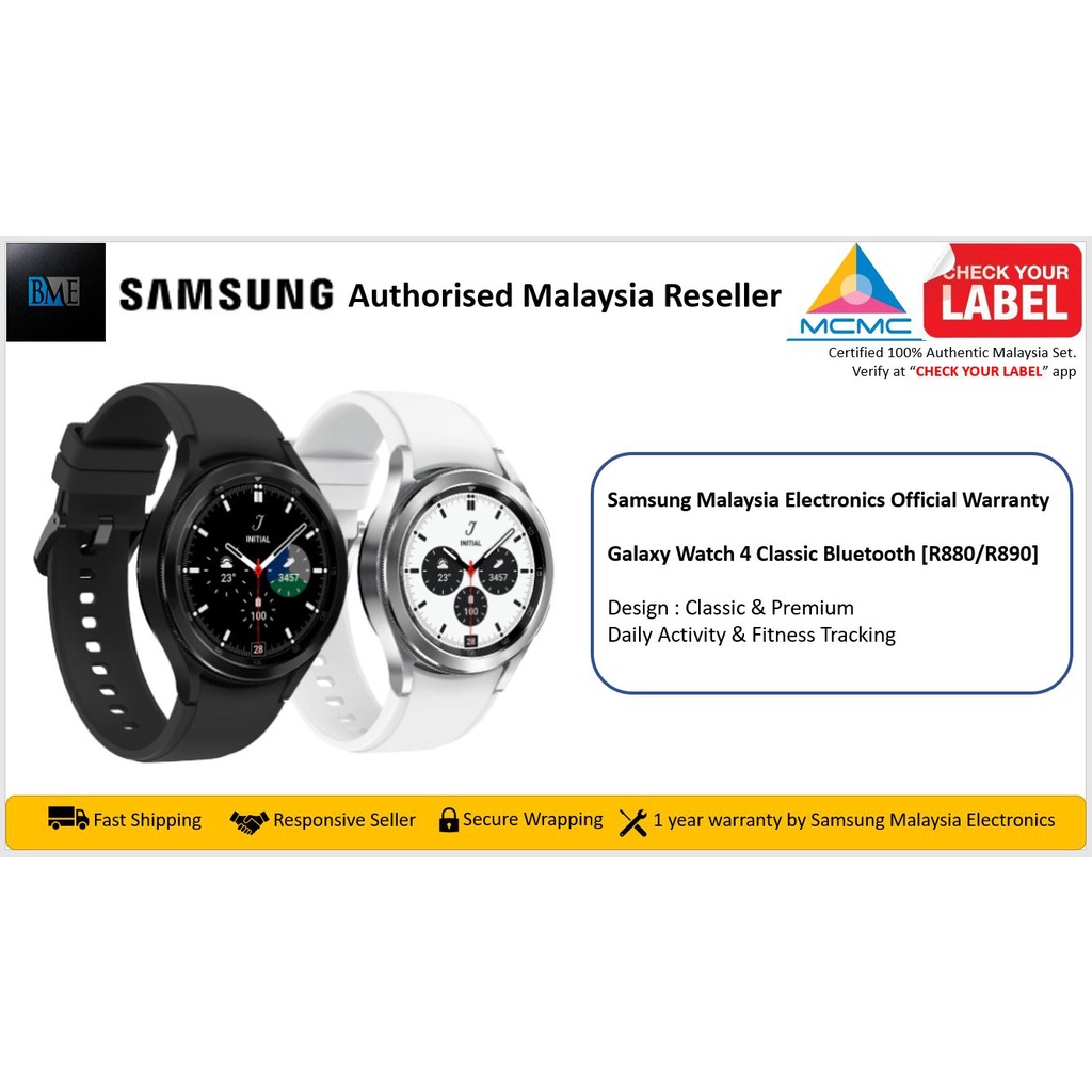 (Original Samsung Malaysia Set) Galaxy Watch 4 Classic Bluetooth [R880 ...