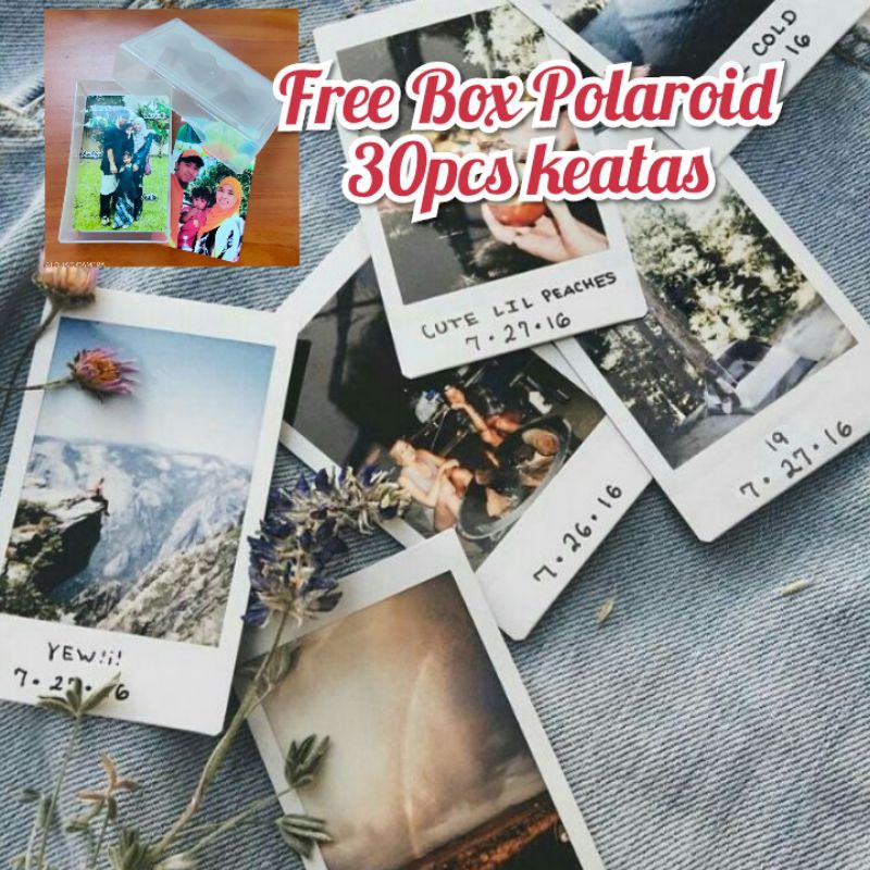 Mini card / Lomo Card min order 10pcs [Custom] 30pcs Free 1box | Shopee ...