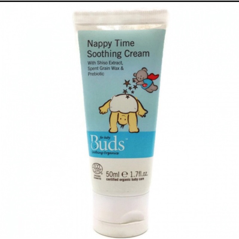Organic buds, nappy time soothing cream 50 mL | Shopee Malaysia