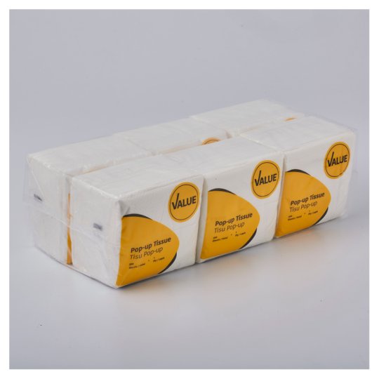 Lotus's Value Pop-Up Tissue (1 Ply 200 Sheets x 6 Packs) | Shopee Malaysia