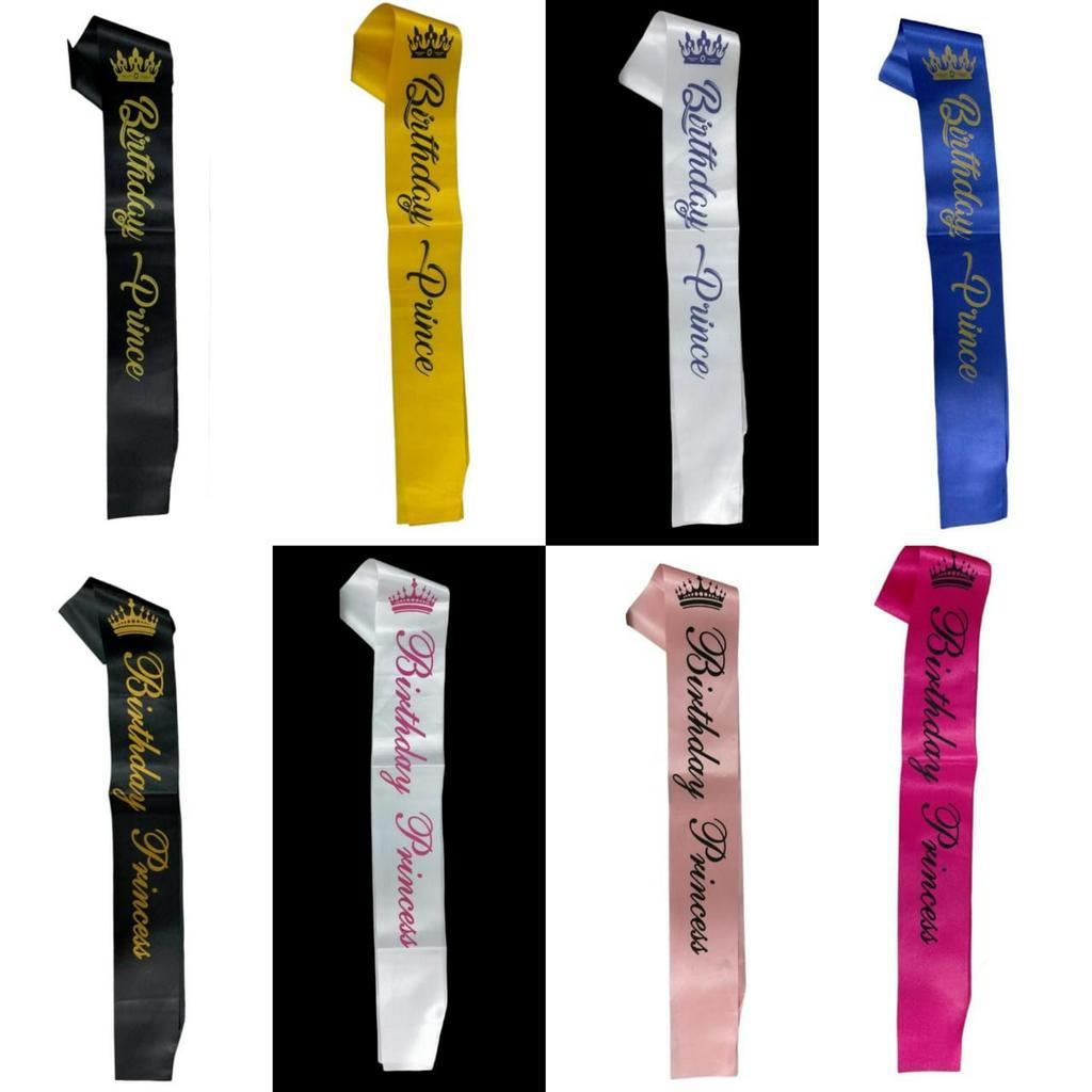 Sash - Birthday Prince & Birthday Princess | Shopee Malaysia