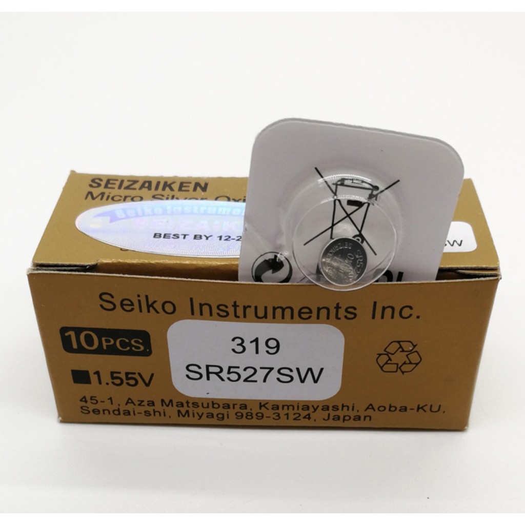 Original SEIZAIKEN SEIKO JAPAN WATCH BATTERY SR927SW/395 SR626SW/377 ...