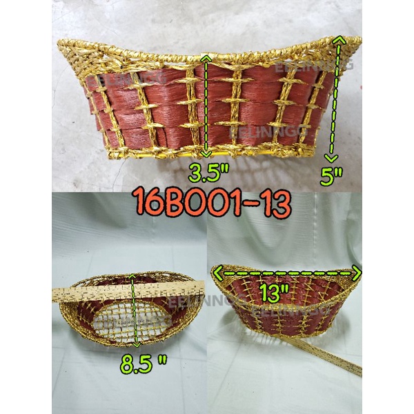 [16B001-13]新年礼篮/篮子/HAMPER BASKET/HAMPER TRAY/ BAKUL HADIAH/BAKUL ...