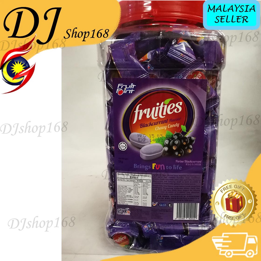 FRUIT PLUS 300pcs+- & FRUIT POINT 1KG CHEWY CANDY GULA-GULA RAYA HALAL ...