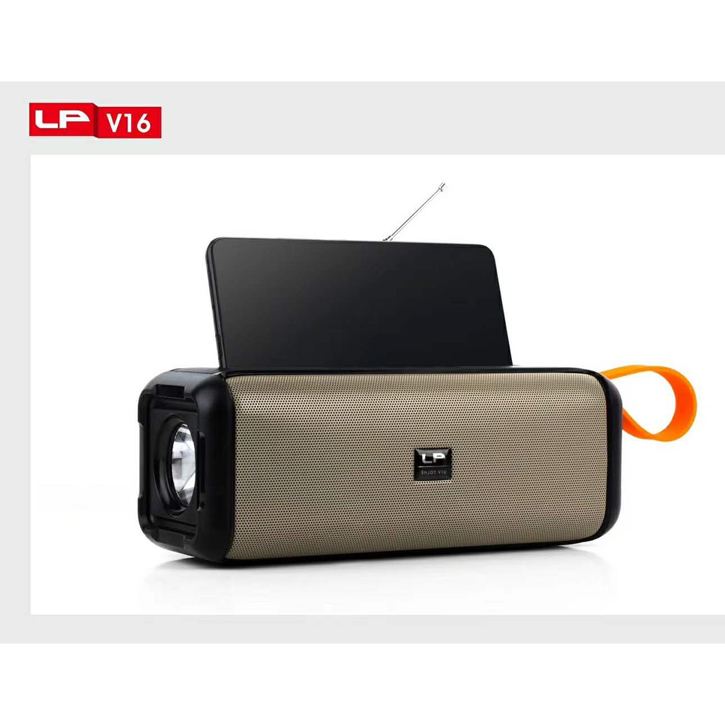 LP-V16 TWS Wireless Bluetooth Portable Speaker / Solar Rechargeable ...