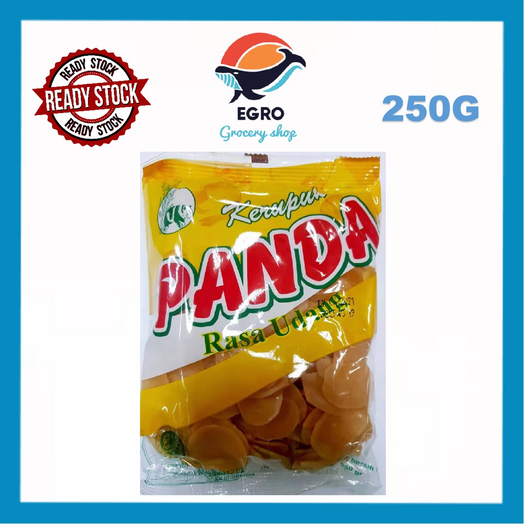 Keropok Udang Cap Panda 250g/Cap Panda Keropok Rasa Udang 250g | Shopee ...