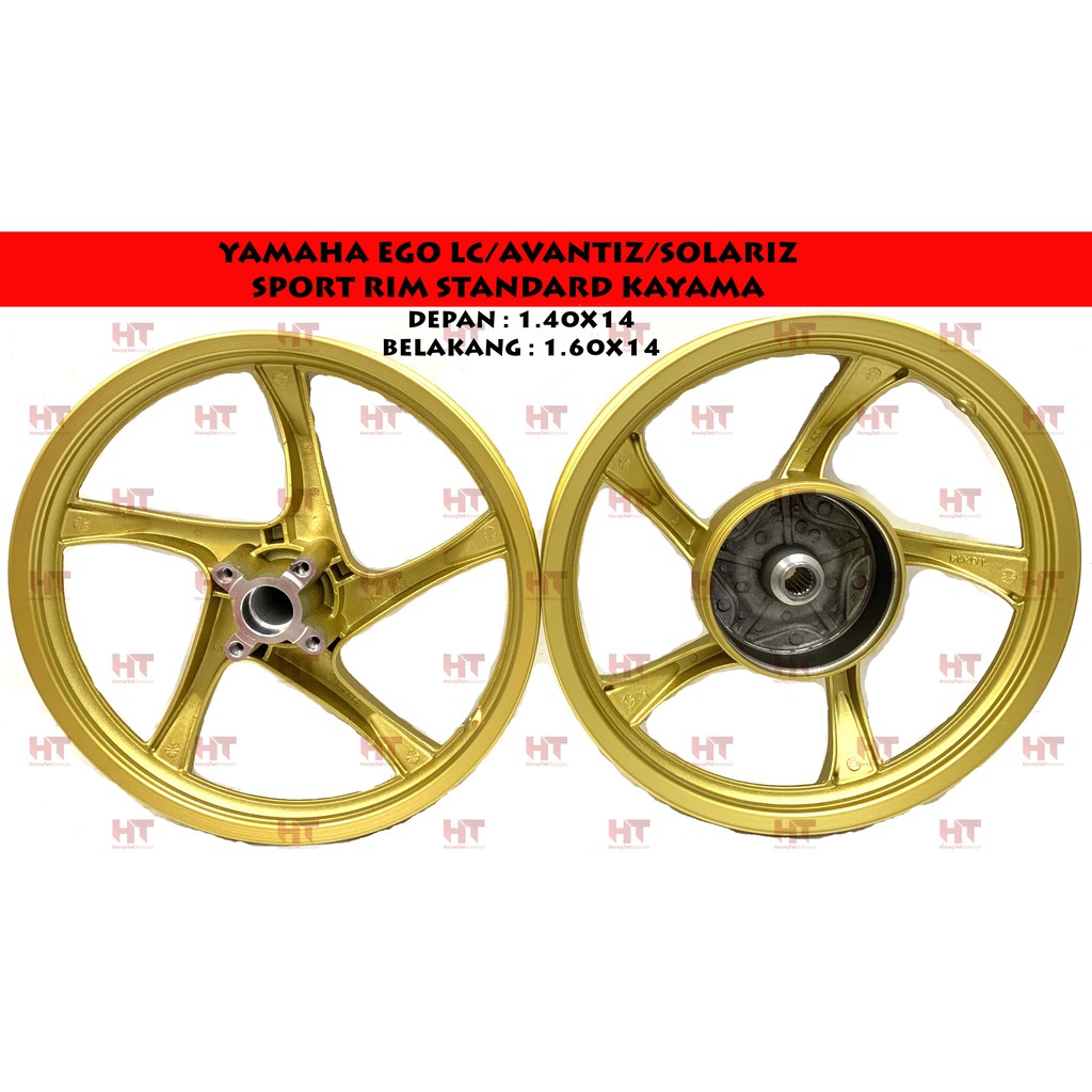 Sport Rim Standard Kayama Yamaha EGO LC/Avantiz/Solariz | Shopee Malaysia