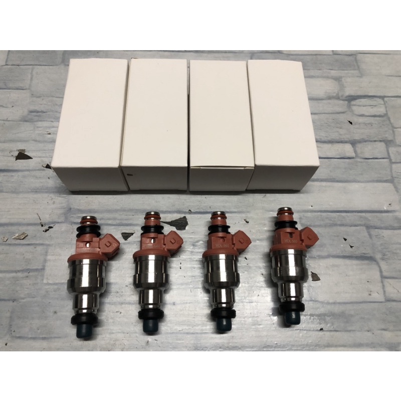 (Brand New Sealed) Injector 560cc 4G63 4G93 4G92 Evo 1-Evo 8 Plug N ...