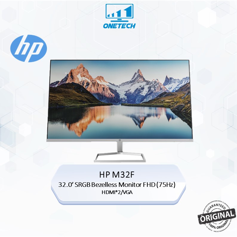 HP M32F FHD 75Hz Monitor (HDMI/VGA) | Shopee Malaysia