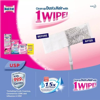 KAO Magiclean Wiper sheets (DRY 20's & 40's / WET 10's / Stick Set ...