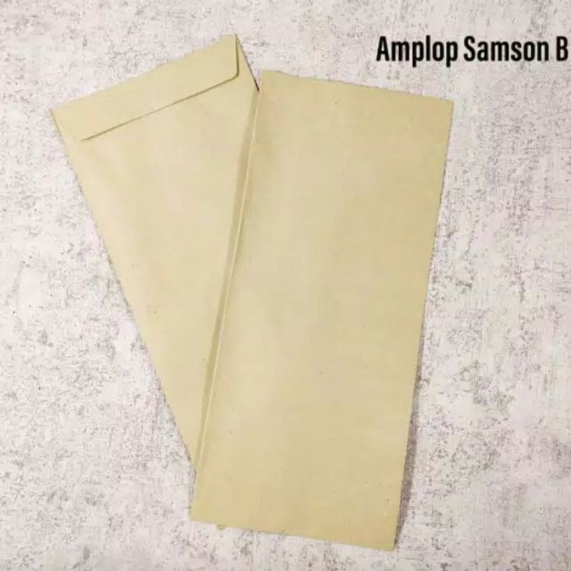 (100PCS) Samson Envelope / Brown Envelope Salary Envelope Cabinet ...