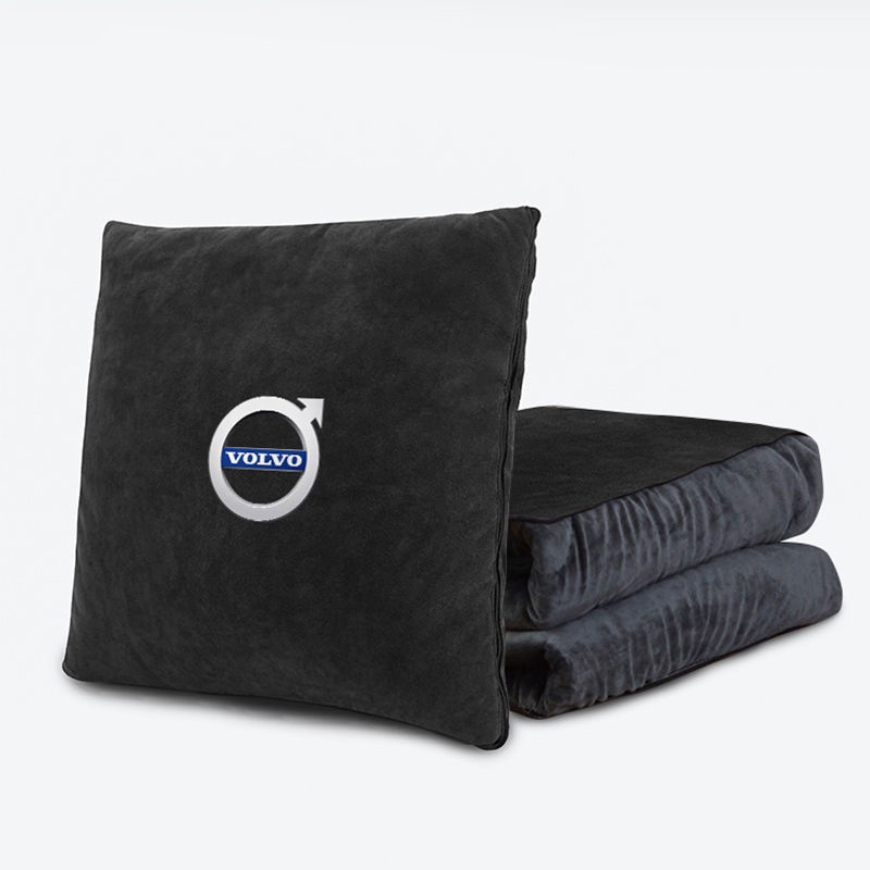 VOLVO LOGO Plush Pillow Seat Lumbar Plus Plush Thickening Expandable ...