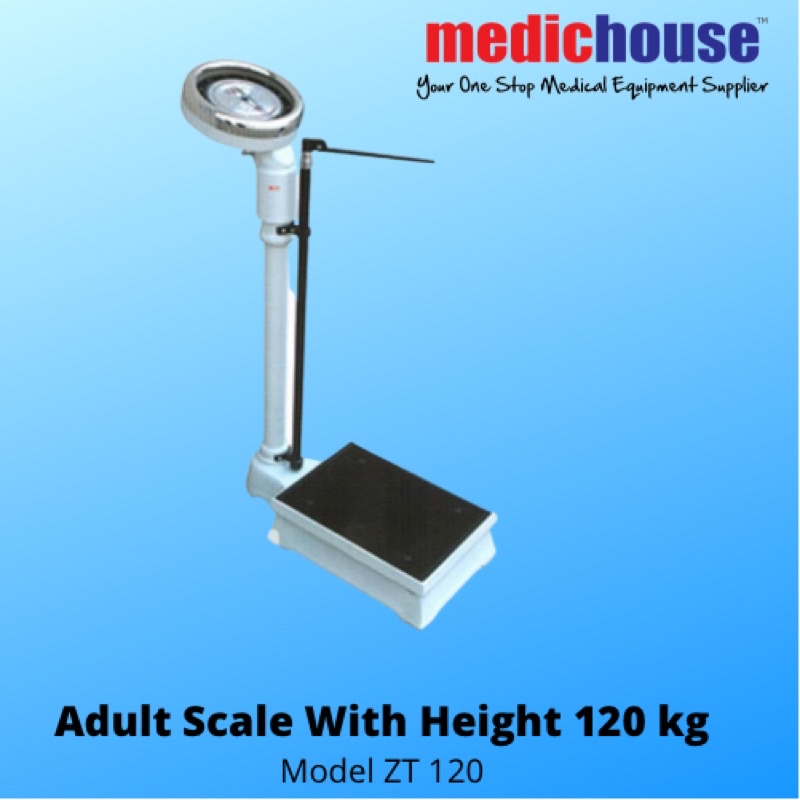 WEIGHING Scale with height 120kg | Shopee Malaysia