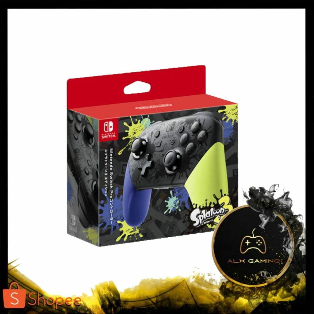 Nintendo Switch Pro Controller Splatoon 3 Edition | Shopee Malaysia