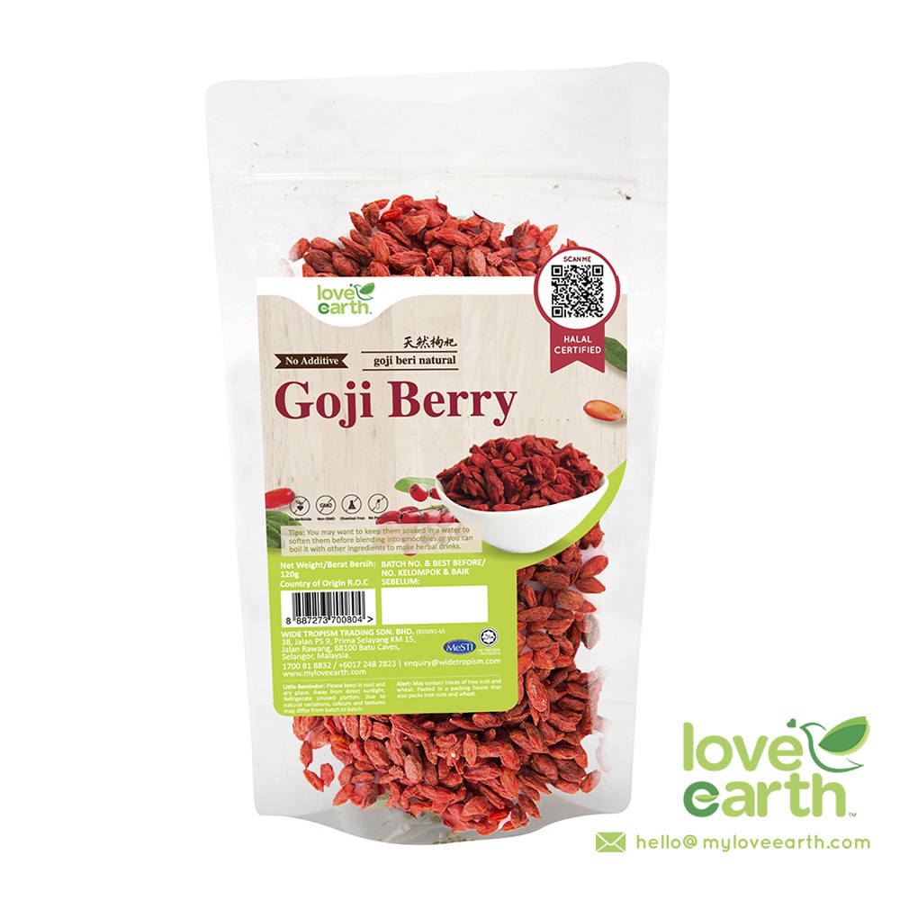 Organic Goji Berry 120g | Shopee Malaysia
