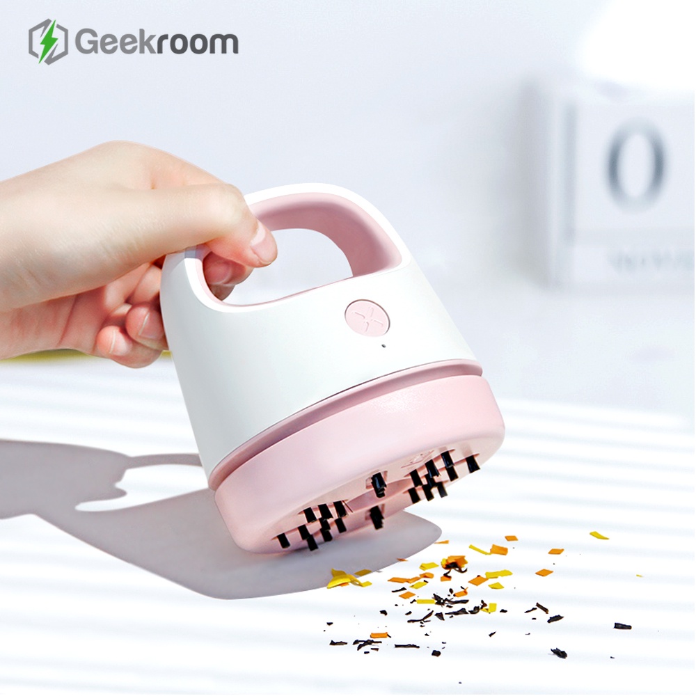 Vacuum Cleaner Table Keyboard Dust Sweeper Handheld Cordless Countertop ...