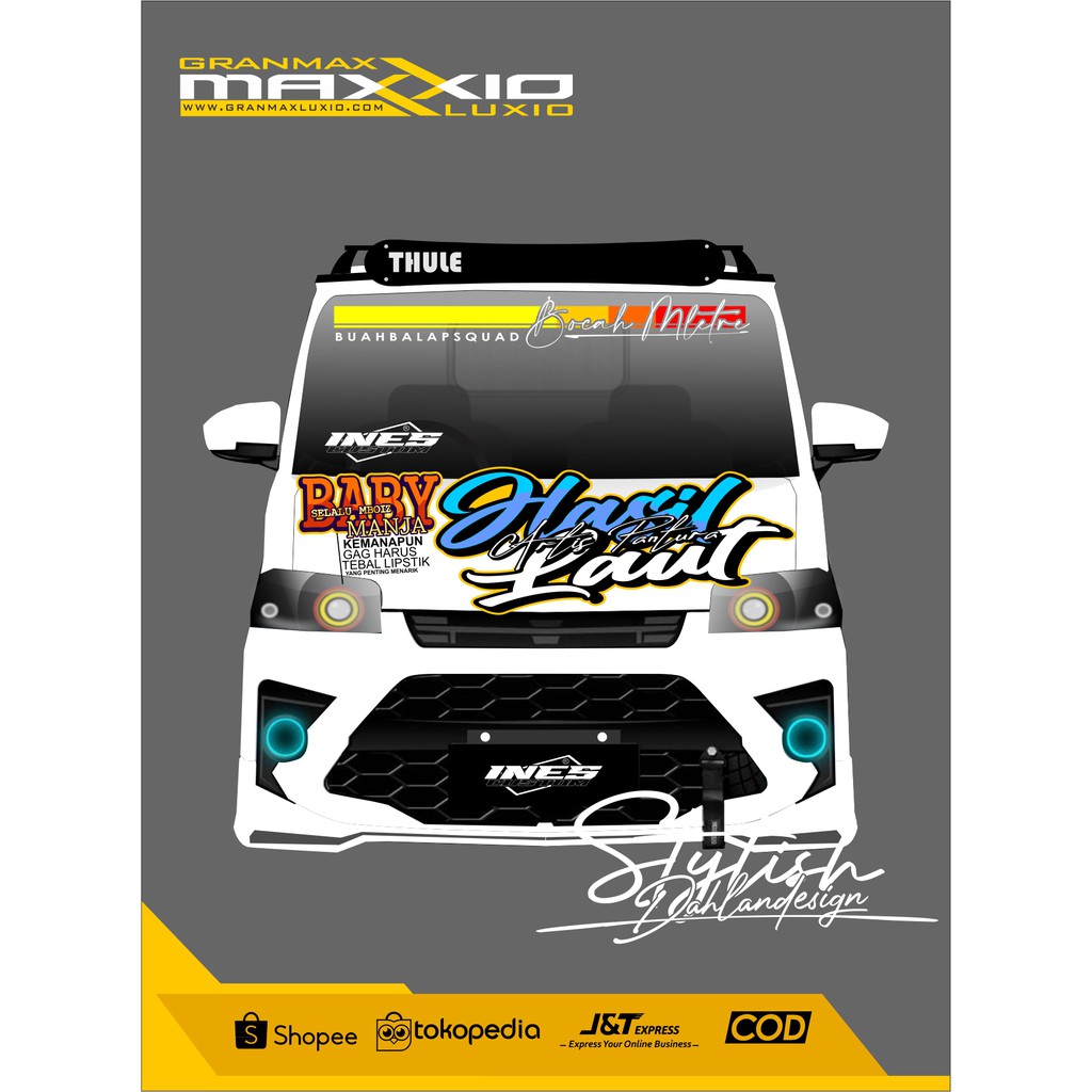 Grandmax pickup carry apv l300 cabin decal sticker | Shopee Malaysia