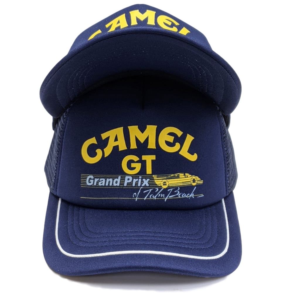 🔥 READY STOCK 🔥CAMEL GT GRAND PRIX PREMIUM VINTAGE TRUCKER BASEBALL CAP ...