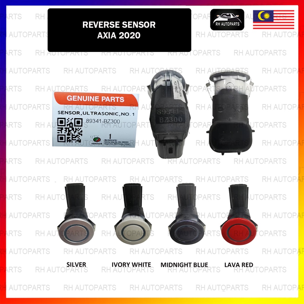 Perodua Axia 2020 Reverse Sensor Parking Sensor 89341-BZ300 | Shopee ...