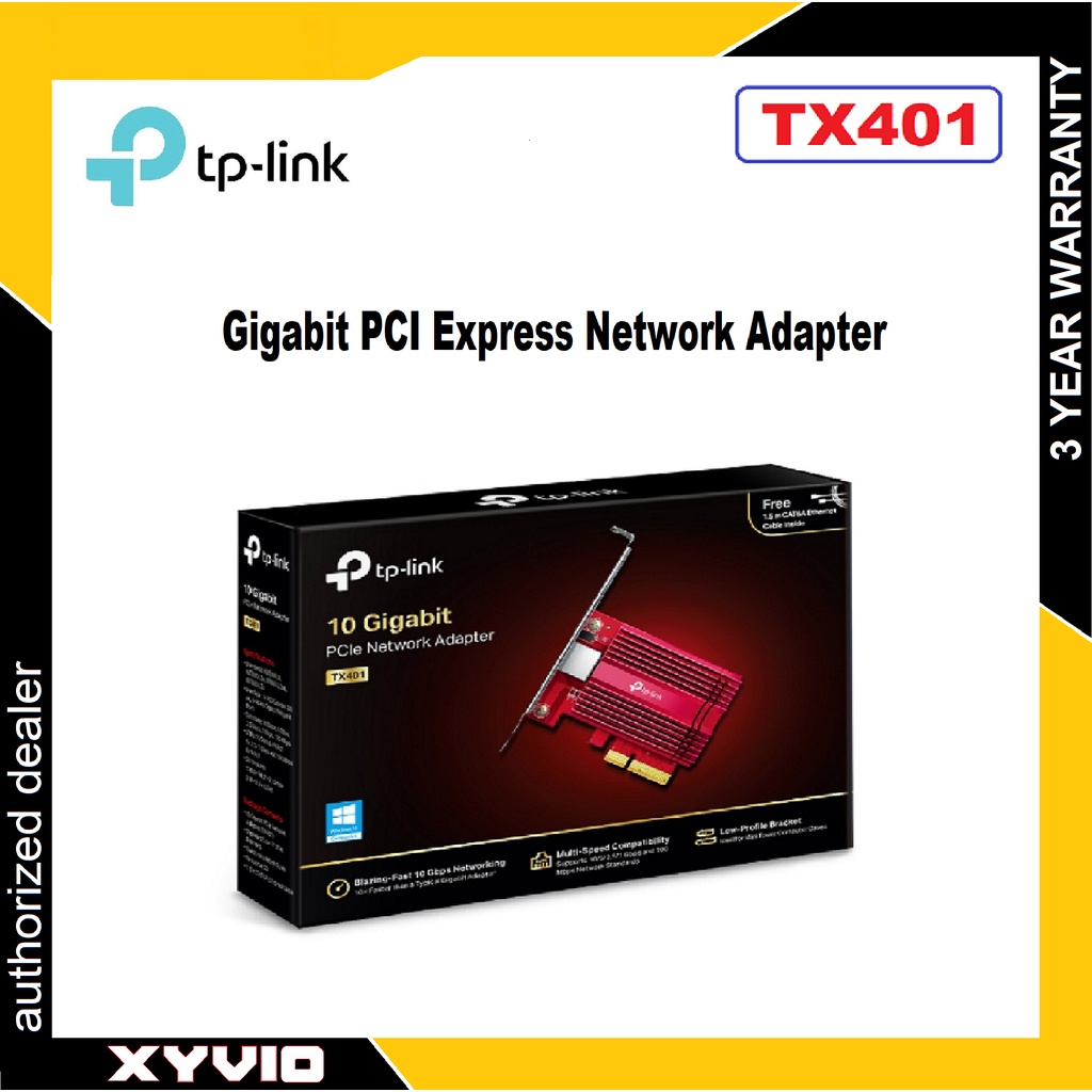 TP-LINK TX401 Gigabit PCI Express Network Adapter | Shopee Malaysia