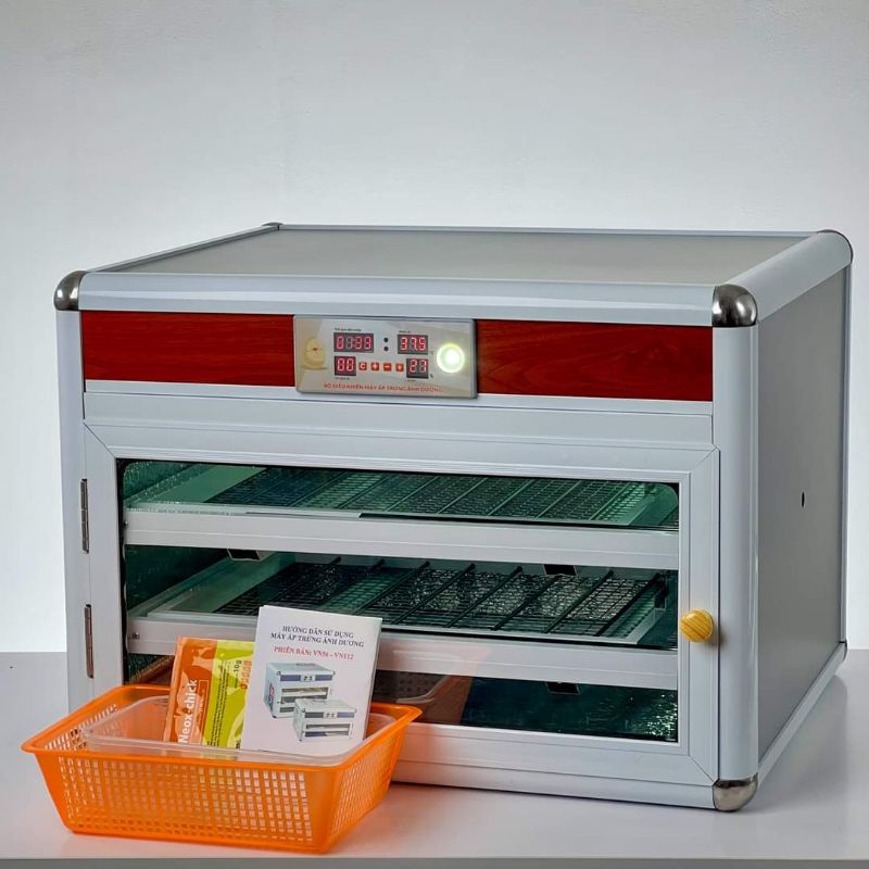 Vn112 aluminum shell egg incubator - 112 eggs (Free: water tray + egg ...