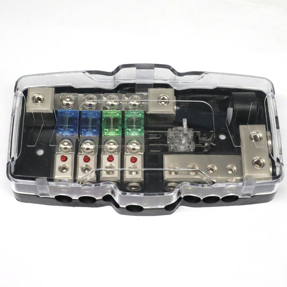 Multi-Functional Led Car Audio Stereo Anl Fuse Holder Distribution 0 ...