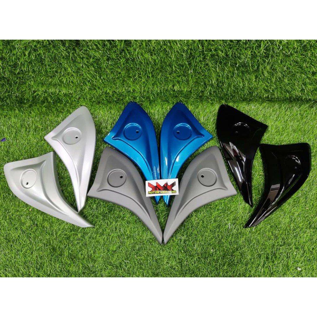 Yamaha LC135 II(V6/V7) Leg Shield Side Cover Cap SCOOP Emblem L/R Set ...