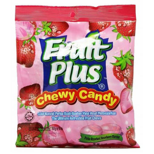 Fruit Plus Strawberry Candy (1 Pkt/48 Pcs) | Shopee Malaysia