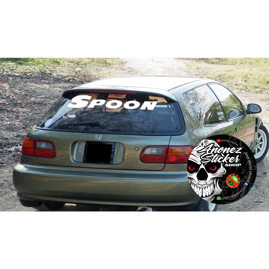 Sticker Spoon Untuk Kereta (universal) | Shopee Malaysia