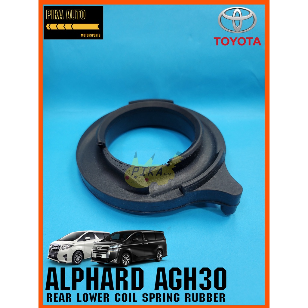 TOYOTA ALPHARD / VELLFIRE AGH30 GGH30 REAR LOWER COIL SPRING RUBBER ...