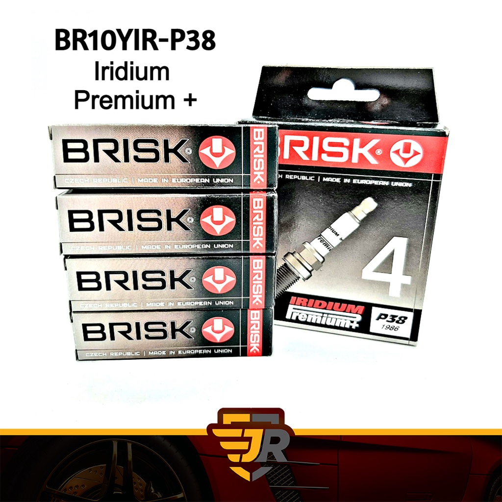 Brisk Iridium Premium + Spark Plug Maserati Quattroporte Fiat 500 Alfa ...