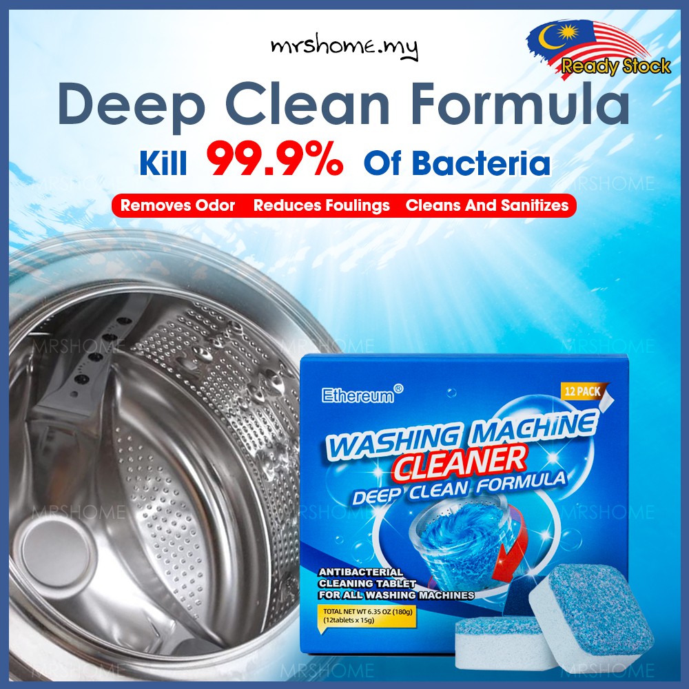 [Ready Stock] 12 pcs Washing Machine Cleaner/Washing Machine Cleaning ...