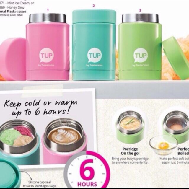 Tupperware Mini Themal Flask 250ml （1） | Shopee Malaysia