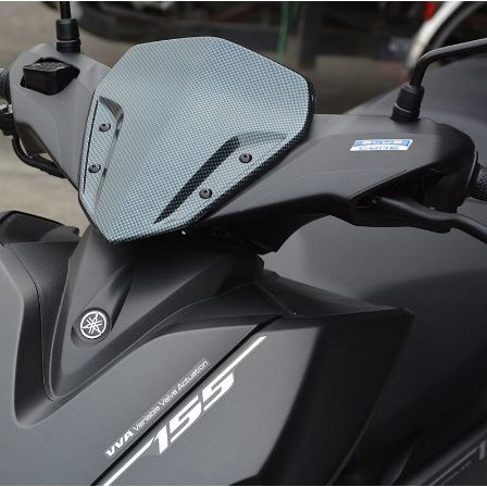 [Ready Stock]Yamaha NVX 155 Aerox windshield windscreen (Carbon Fiber ...