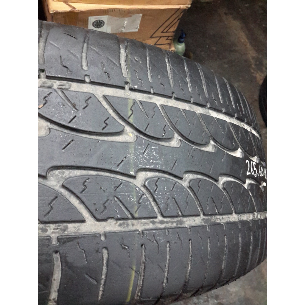 Used Tyre Secondhand Tayar SILVERSTONE ESTIVA X5 265/60R18 40% Bunga Per 1 pc | Shopee Malaysia
